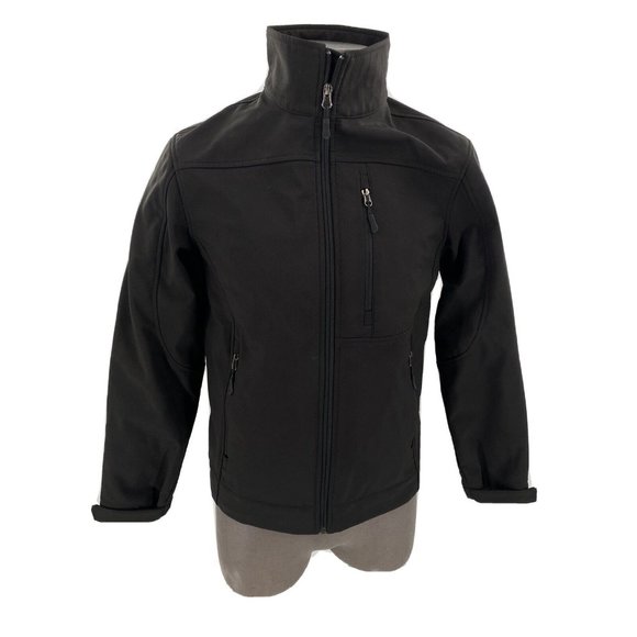 tek gear | Jackets & Coats | Tek Gear Mens Soft Shell Black Jacket ...